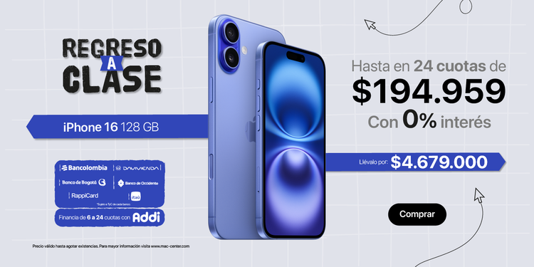 Promoción Davivienda Plan 0es3 – Mac Center Colombia