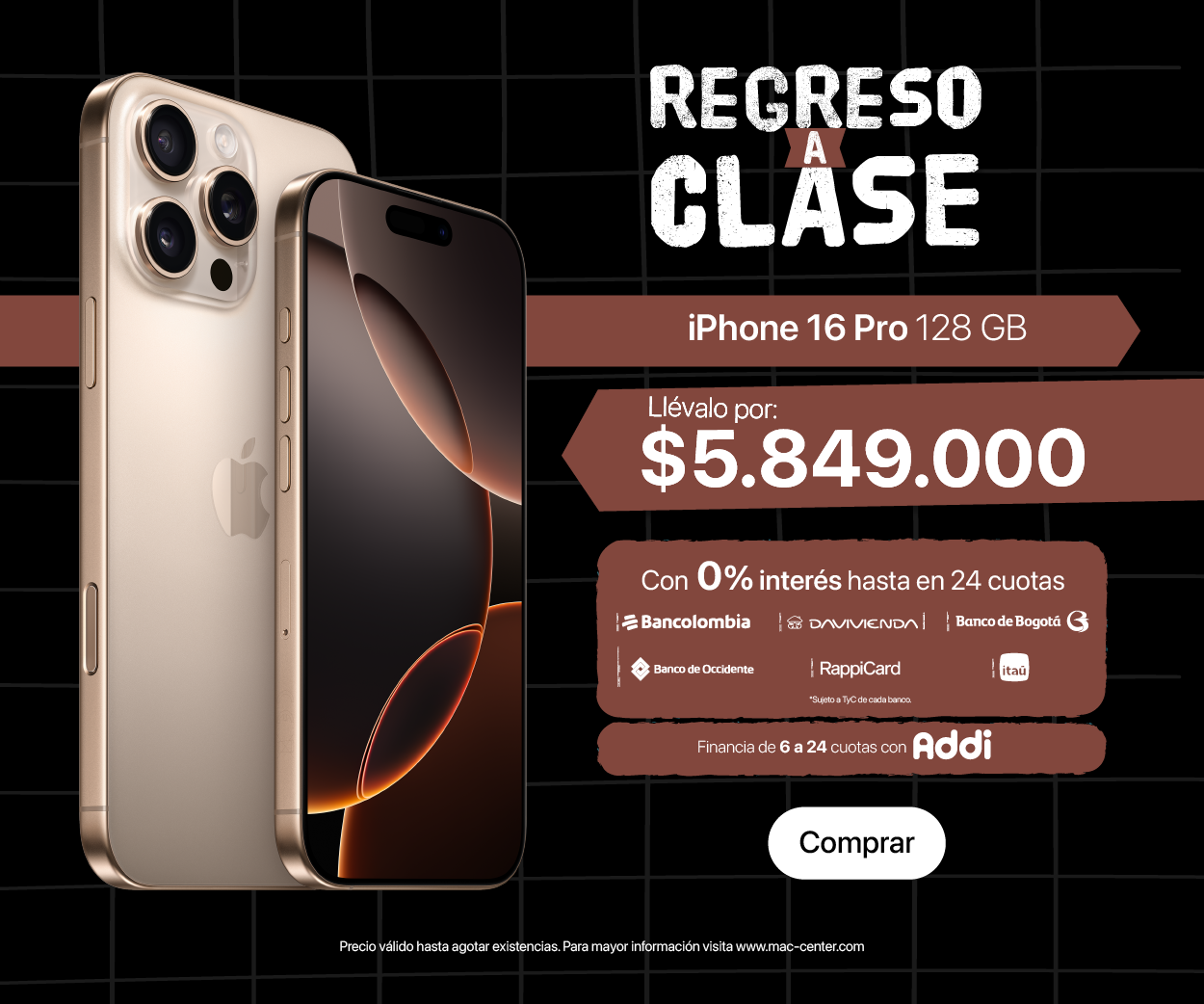 Promoción Davivienda Plan 0es3 – Mac Center Colombia