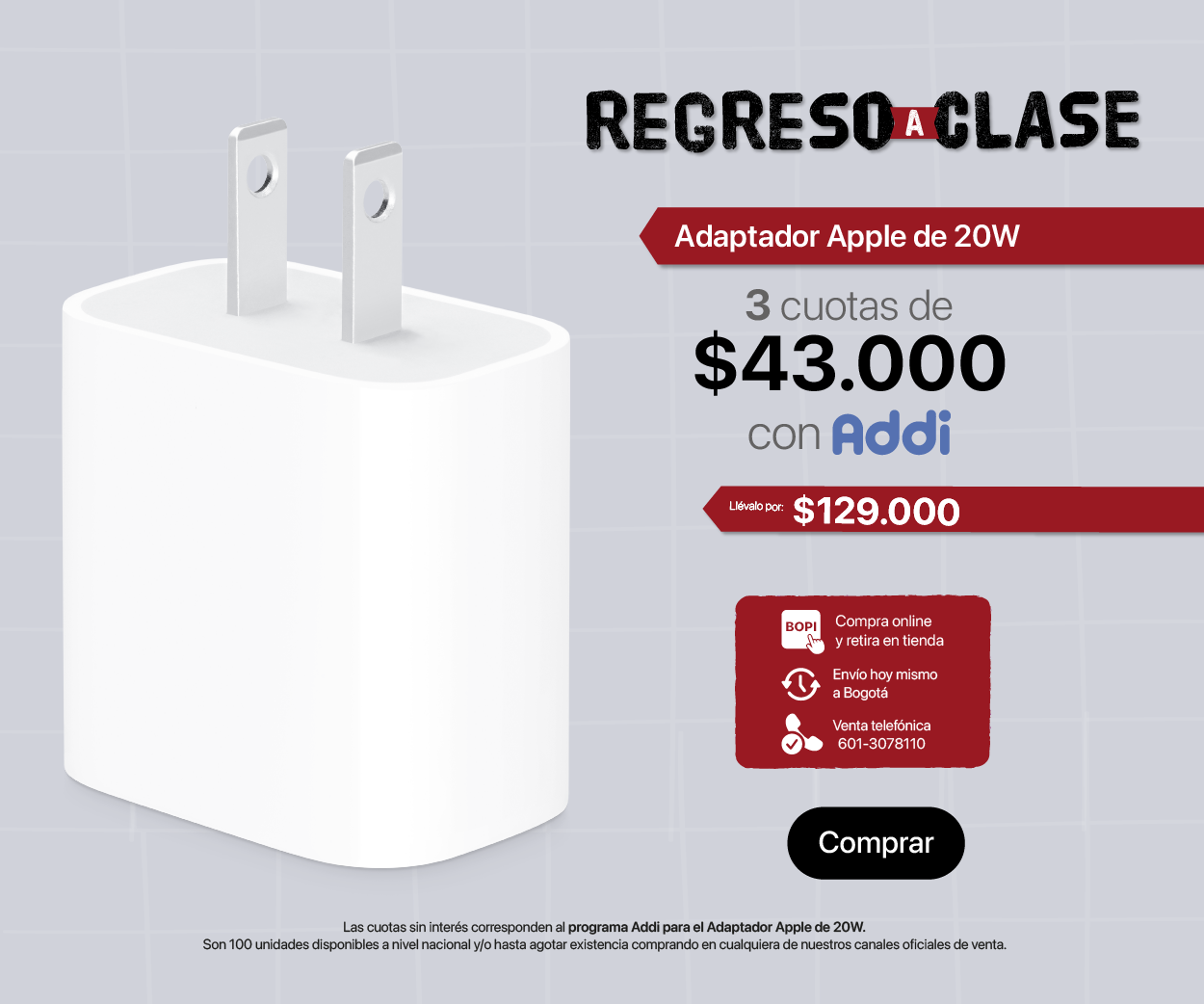 Promoción Davivienda Plan 0es3 – Mac Center Colombia