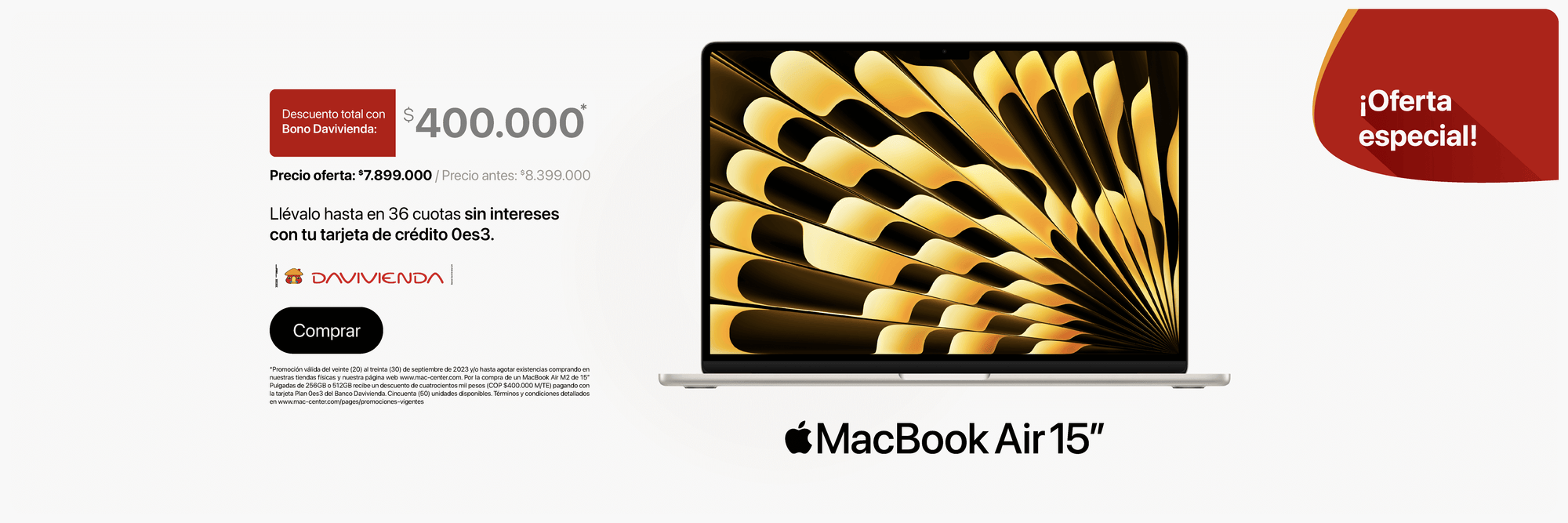 Alianzas Mac Center - Bancos – Mac Center Colombia