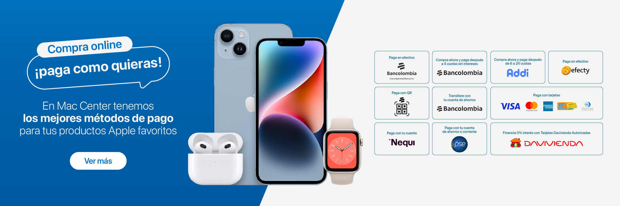 Conoce nuestros beneficios | Mac Center Colombia