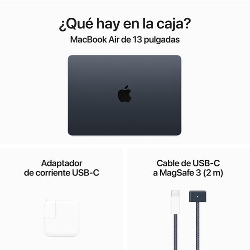 MacBook Air 13" M3 Azul medianoche 512 GB SSD| Mac Center – Mac Center ...