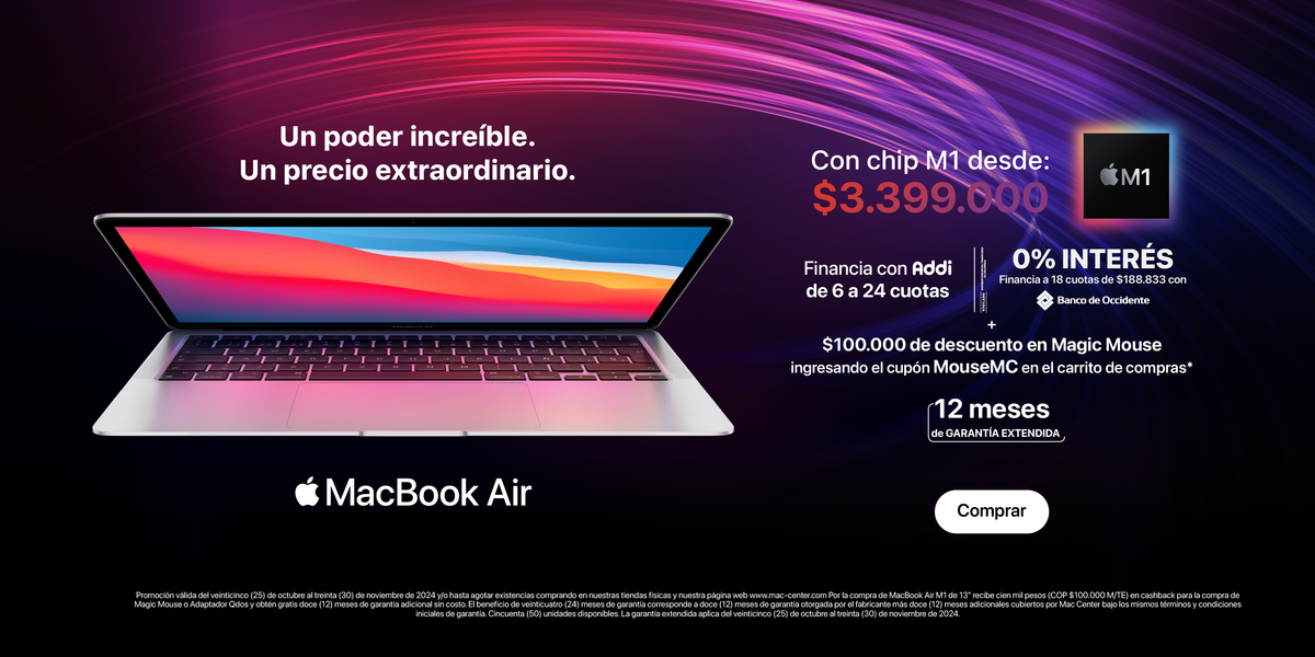 Encuentra el Macbook perfecto para ti | Mac Center Colombia