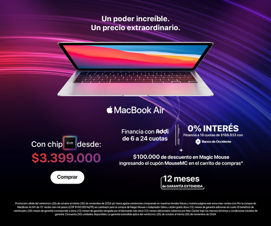 Encuentra el Macbook perfecto para ti | Mac Center Colombia