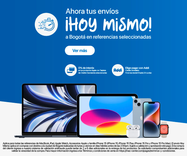 Conoce nuestros beneficios | Mac Center Colombia