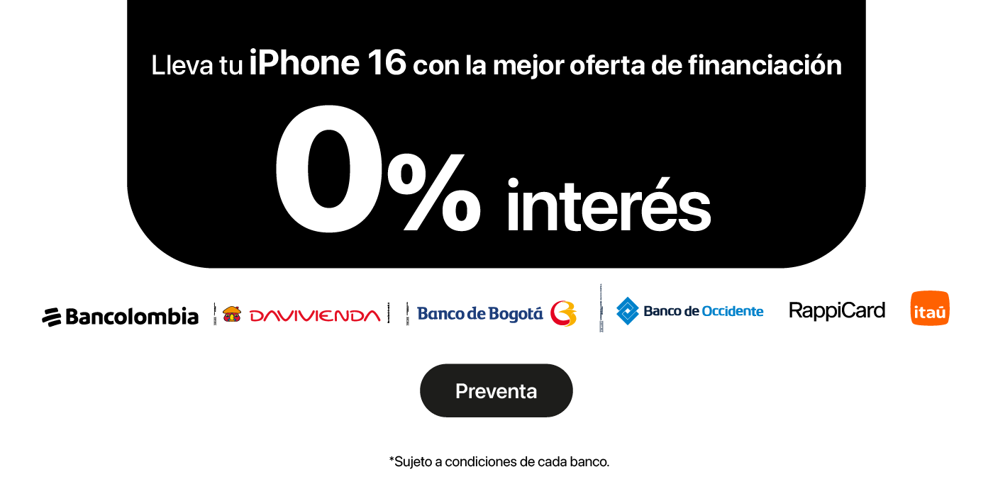 Tienda Apple: iPhone, AirPods y más | Mac Center Colombia